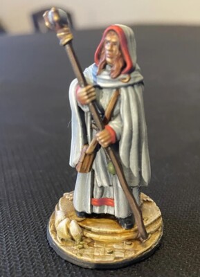 Dragonlance painted miniature Raistlin in white robes | eBay