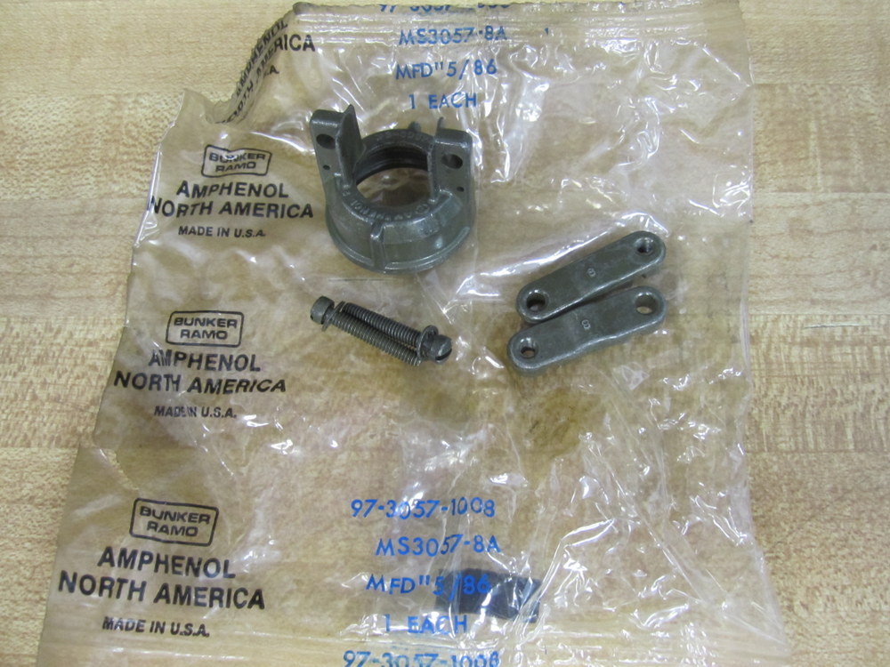 Amphenol 97-3057-1008 Connector MS3057-8A (Pack of 6) | eBay