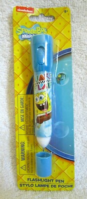 Nickelodeon SpongeBob SquarePants 5 3/4" Flashlight & Ball Point Pen ...