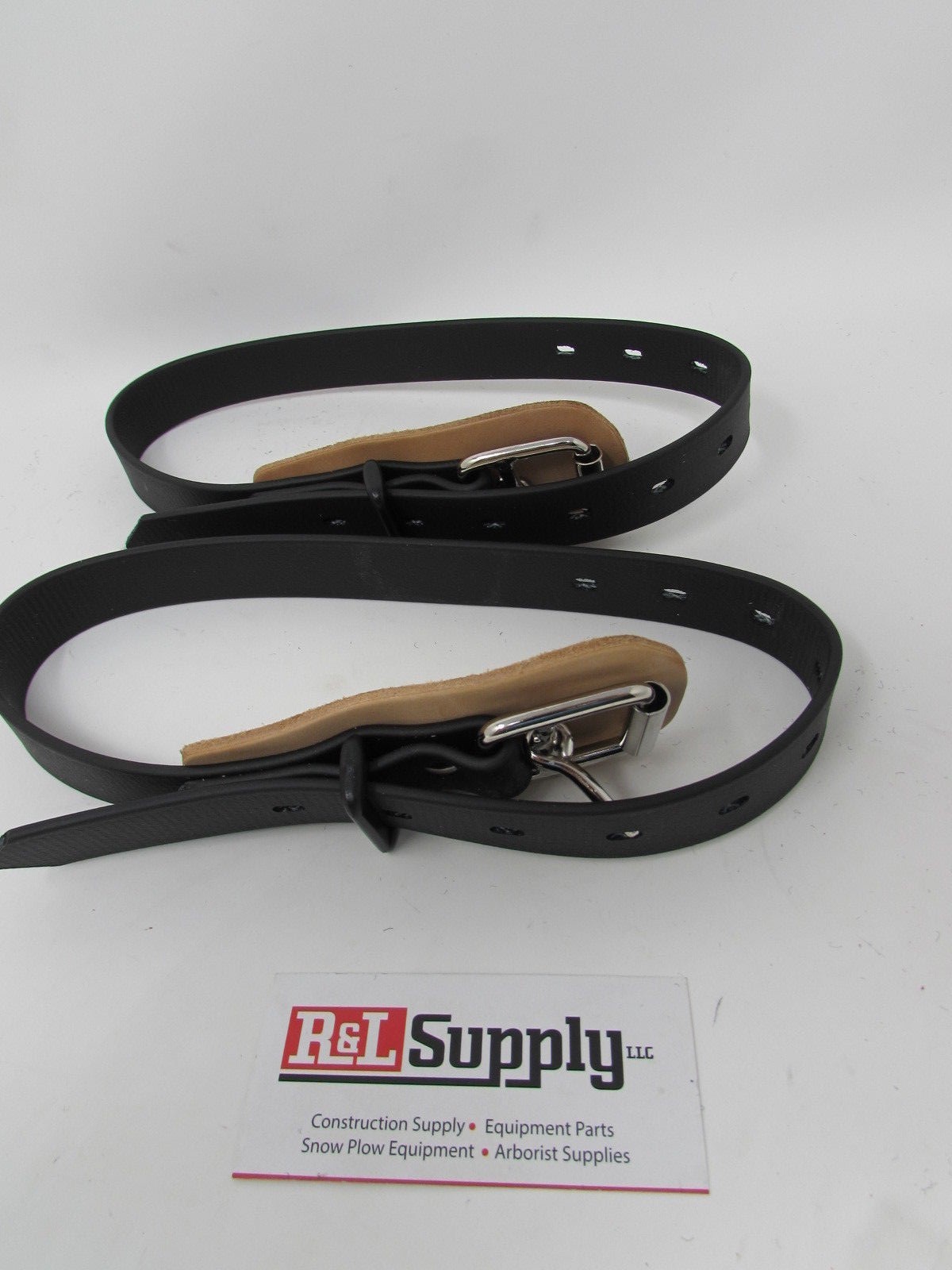 SPYDER CLIMB RIGHT ARBORIST ALUMINUM TREE CLIMBING LEATHER LEG STRAPS ...