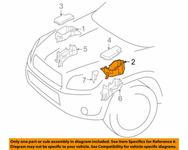 8274142010 Genuine TOYOTA Block Engine Room Relay 82741-42010 for sale ...