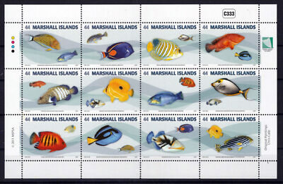 Marshall Islands 1003 MNH Fish Marine Life ZAYIX 1024M0625 | eBay