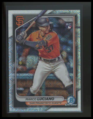 Marco Luciano 2024 Bowman Baseball Mojo Refractor Rookie Card #18 | eBay