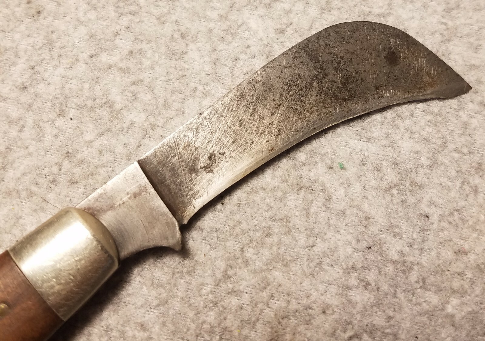 SCHRADE WALDEN N.Y. USA 136 HAWKBILL KNIFE | eBay