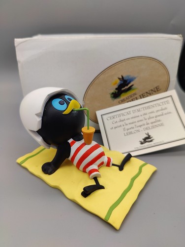 Calimero à la plage - Figurine Leblon Delienne - Boîte d'origine | eBay
