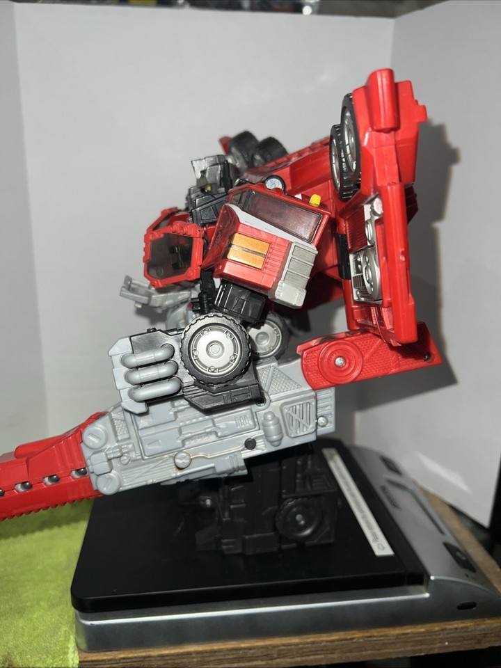 Transformers Cybertron Galaxy Force Optimus Prime Leader Class 2004 ...