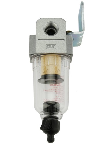 1/4" Compressed Air In Line Moisture / Water Filter Trap 795525333411| eBay