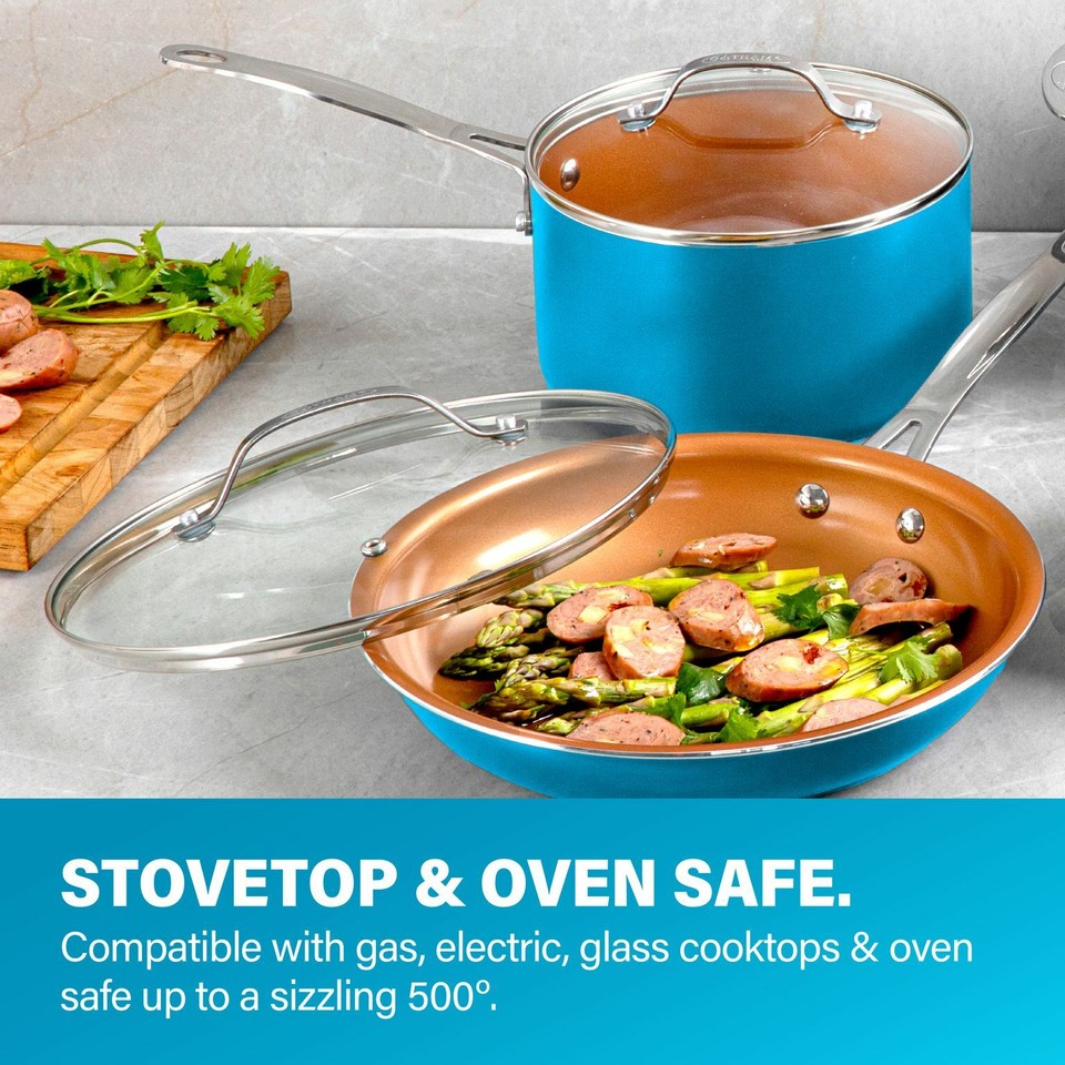 Gotham Steel 20 Piece Nonstick Cookware & Bakeware Set - 3 Available ...