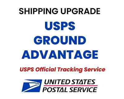 USPS GROUND ADVANTAGE WITH TRACKING SHIPPING UPGRADE SPORTS PATCH ...