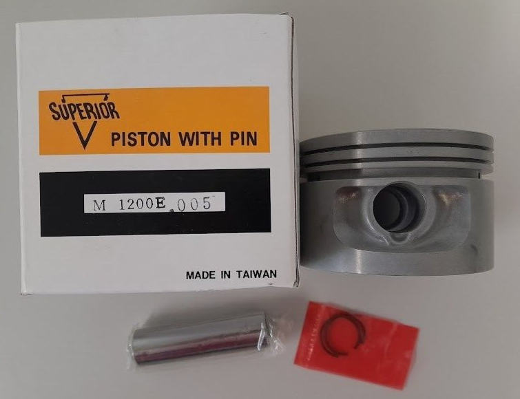 Pair of .005 Oversize Pistons for 1200 cc Harley Davidson Evolution ...