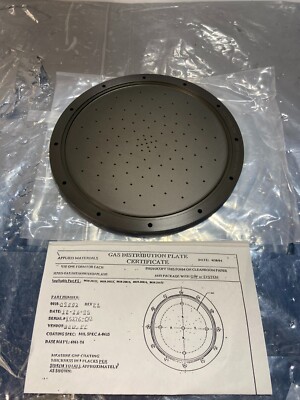 AMAT 0021-09002 GAS DISTRIBUTION PLATE, 114172 | eBay