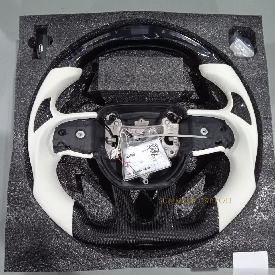 Carbon Fiber LED Steering Wheel Fit Dodge Charger Challenger Durango ...