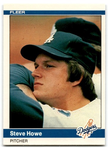 1984 Fleer Steve Howe Los Angeles Dodgers #103 | eBay