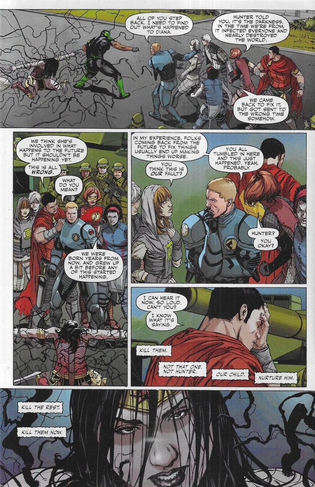 Justice League Comic 30 Cover A Bryan Hitch First Print 2017 Fernando ...