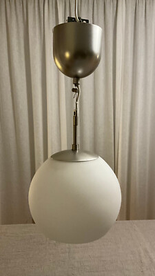 IKEA Minut Pendant Light Large Glass Globe Designer Sara Fager | eBay