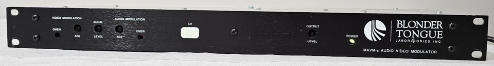 Blonder Tongue MAVM-S Audio Video Modulator Processor 600 Watts | eBay