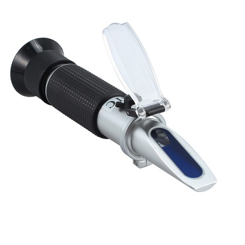 0-32% Brix Handheld Fruit Sugar Refractometer Sweetness Meters Tester ...