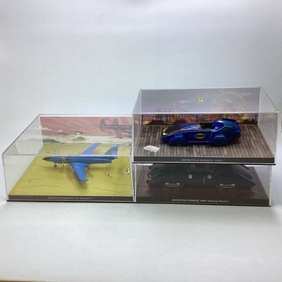 Eaglemoss Batman Automobilia Collection-Detective Comics Vehicles x3(3E ...