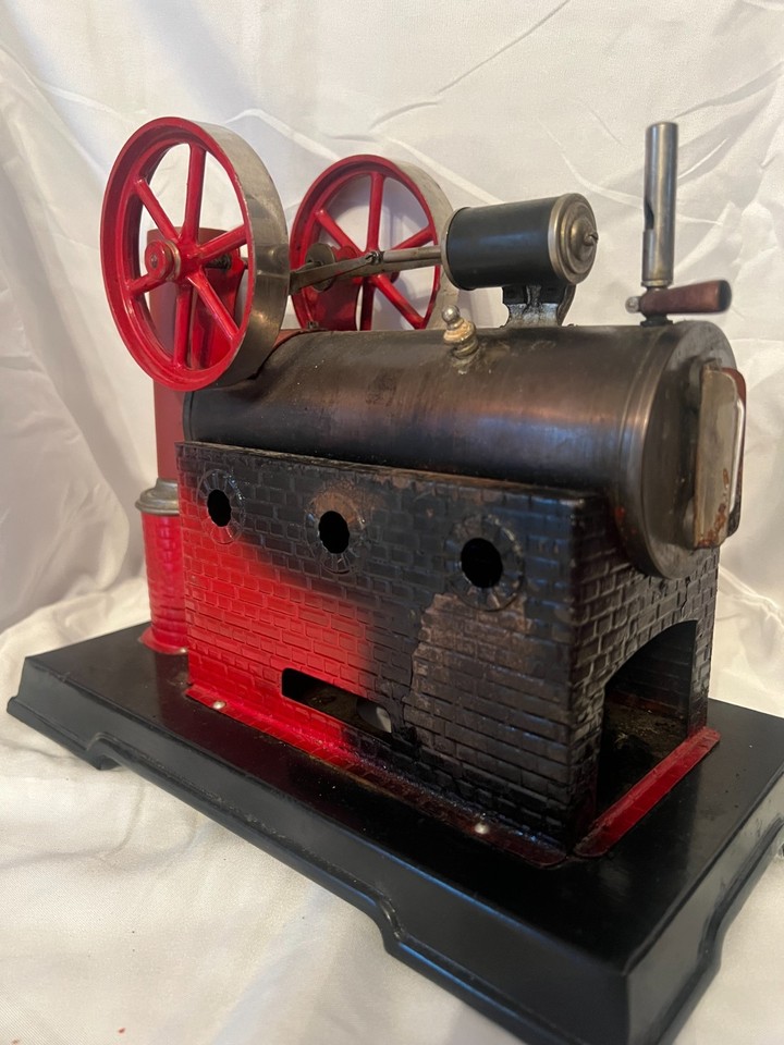 Vintage Josef Falk Twin Fly Wheel Stationary Steam Engine | eBay