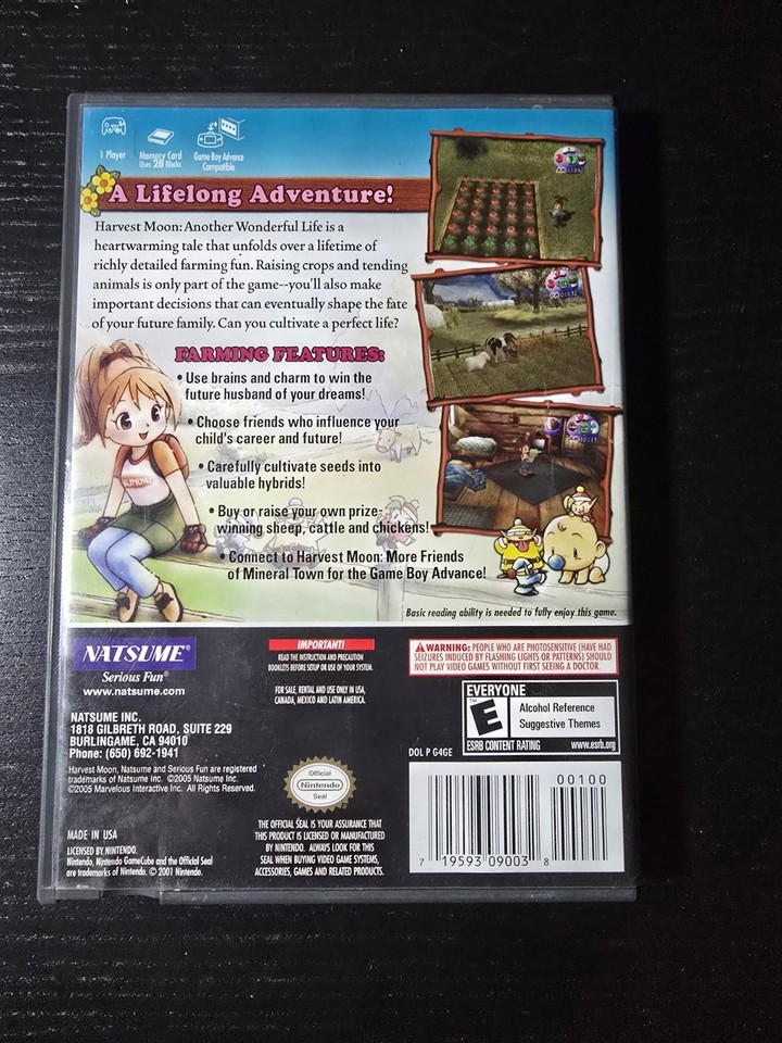 Harvest Moon - Another Wonderful Life (Gamecube) - Gebraucht - Sehr ...
