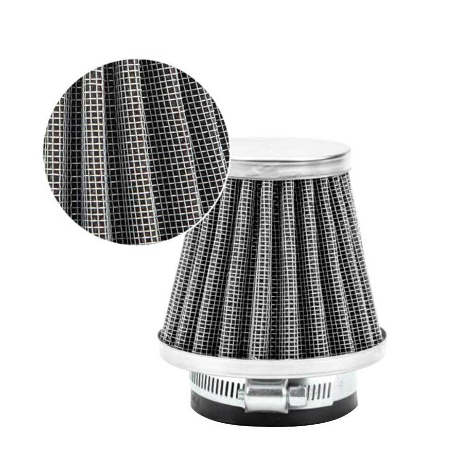 4Pcs Motorcycle 54mm Air Intake Filter Pod Set For Yamaha Suzuki Honda ...