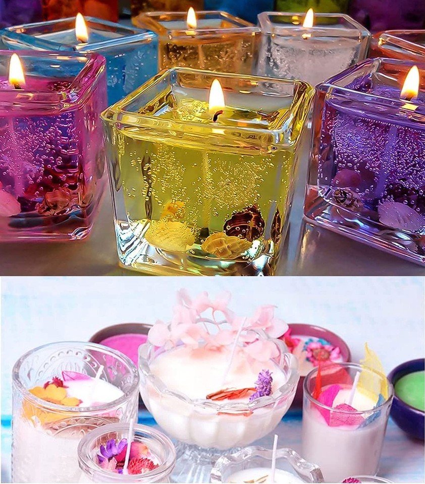 131 ft Braided Candle Wicks 100% Cotton 60 PLY for Candle Pillars in 6 ...