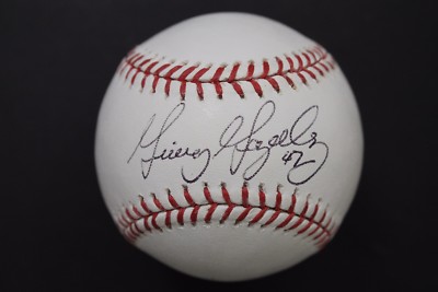 Gio Gonzalez Washington Nationals Autographed Signed Baseball MLB ...