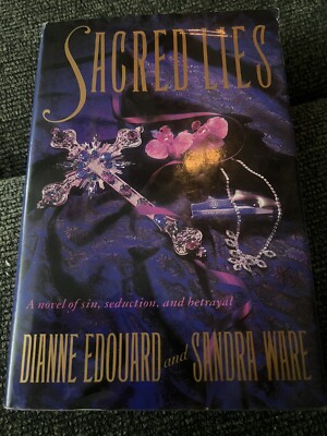 Sacred Lies Hardback Dianne Edouard & Sandra Ware Spy Novel Book ...