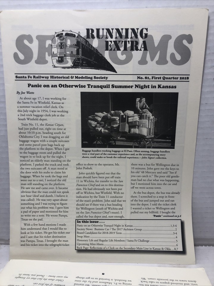 SRRH&MS RUNNING EXTRA - Lot of (8) Newsletters - 2002 to 2018 | eBay UK