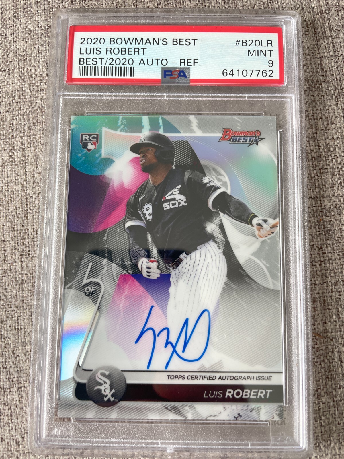 2020 Bowman's Best - Best of 2020 Autographs Luis Robert #B20-LR ...
