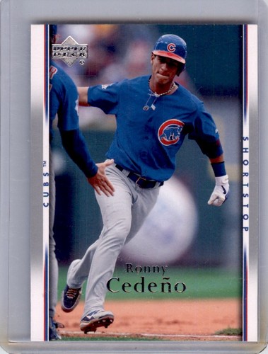 2007 Upper Deck Ronny Cedeno Chicago Cubs #278 2102 | eBay