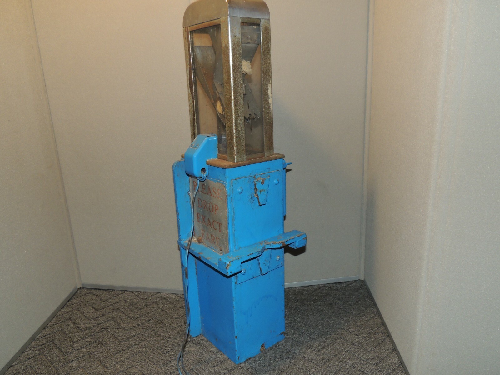 Vintage Cleveland Fare Box Johnson Fare Box Size 2 C.P 10 Trolly Street ...