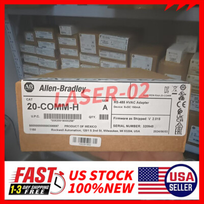 New Allen Bradley 20-COMM-H DPI To HVAC Communication Adapter Free Ship ...