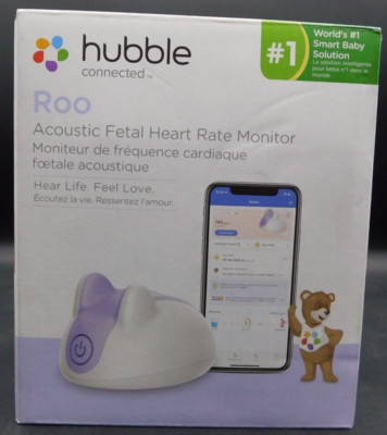 Hubble Connected Roo Acoustic Fetal Heart Rate Monitor Listening System ...