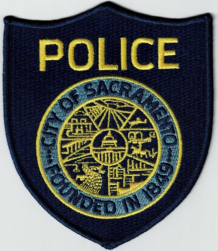 POLICE - CITY OF SACRAMENTO - SHOULDER PATCH - SEW-ON PATCH | eBay