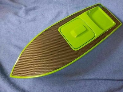 MAD Racing Boat Worx 33in Crackerbox Hull RC Boat 1/6 Scale ""Nitro ...