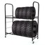 Rolling Tire Rack Heavy-Duty Steel with Wheel For Home Workshop ...