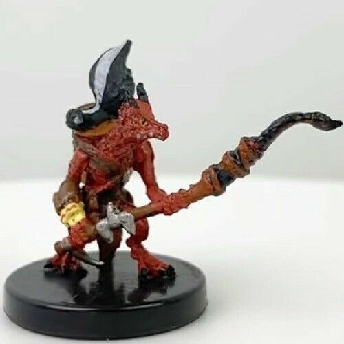 D&D Miniature - KOBOLD INVENTOR #2 (Fangs and Talons - VHTF FIGURE and ...