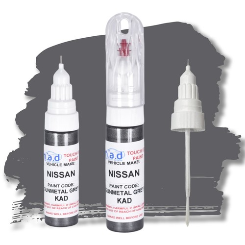 TOUCH UP PEN FOR NISSAN GUNMETAL GREY KAD PAINT SCRATCH GTR QASHQAI ...