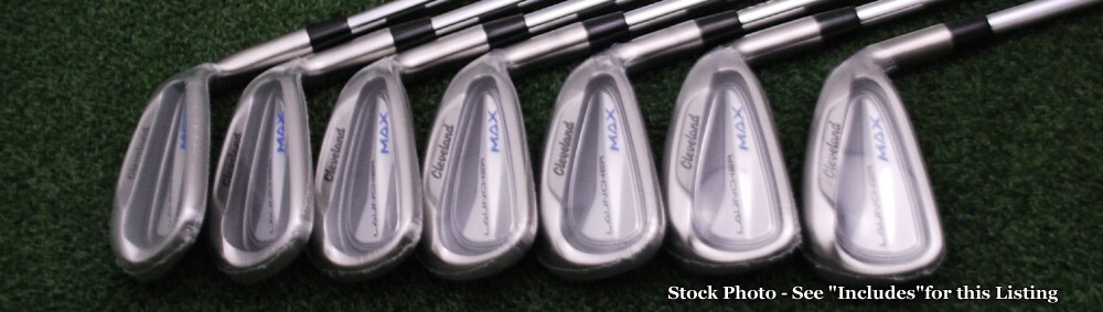 Cleveland Launcher Max Irons - Iron Set 5-PW+GW Regular- NEW | eBay