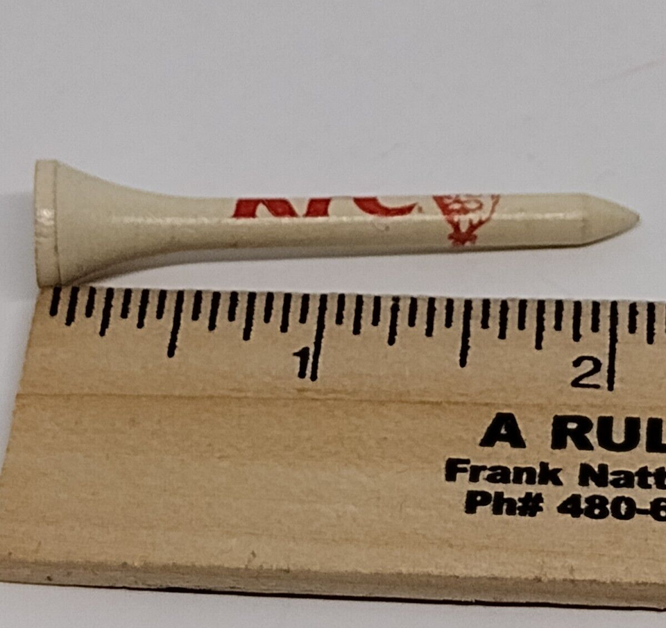 KFC Kentucky Fried Chicken Novelty Promo Wood Golf Tee | eBay