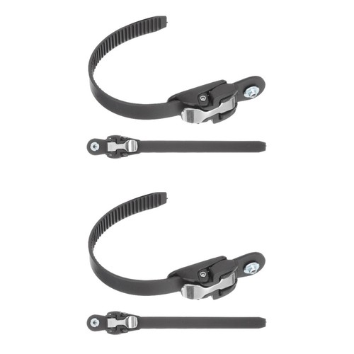 2 Count Roller Skate Shoe Straps Ski Shoes Carry Handle Skates Buckle ...