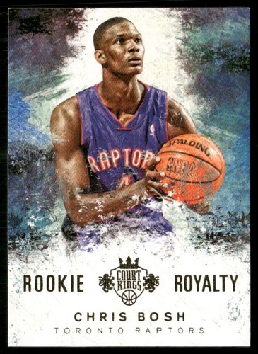 Chris Bosh 2014-15 Panini Court Kings Rookie Royalty #4 Toronto Raptors ...