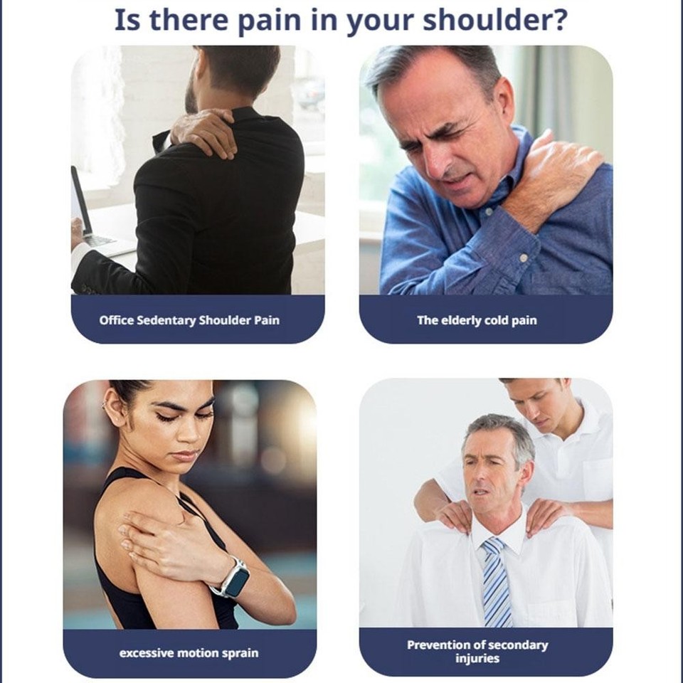 Shoulder Brace Rotator Cuff Support Relief Pain Injury Belt Arthritis ...