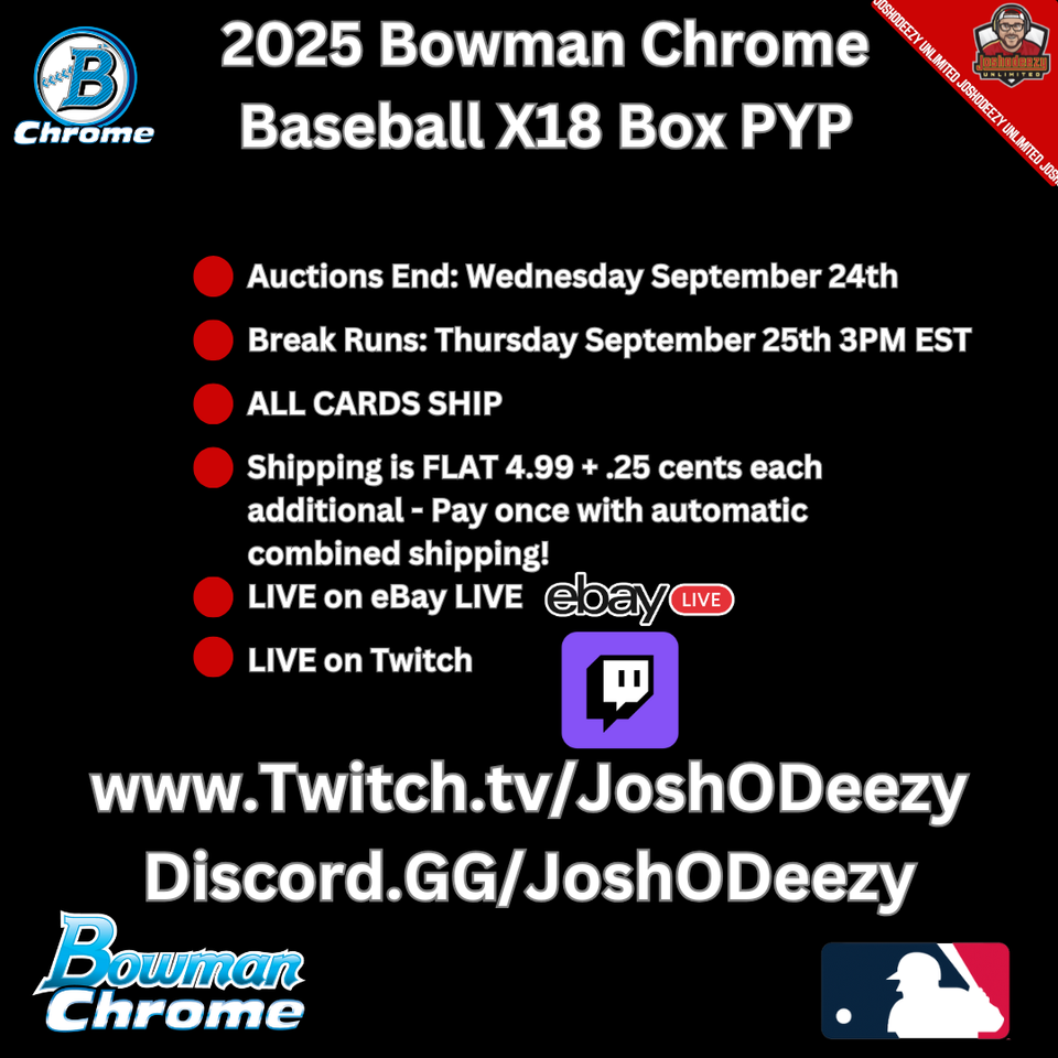 CHING-HSIEN KO LAD 2025 Bowman Chrome Baseball Player Break 18 Box 2 ...