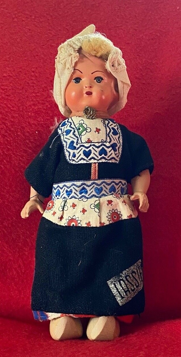 Vintage "Lassie" Dutch Miniature Doll. Prior to 1960. | eBay