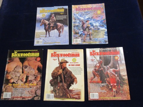 Vintage 2014 The Backwoodsman Magazine Lot Of 5 Off Grid Self Rely UZ20 ...