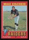 1971 TOPPS FOOTBALL #231 MIKE EISCHEID **NICE SHARP VENDING CARD** | eBay