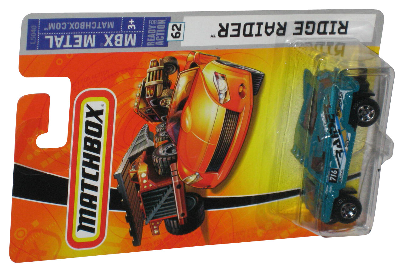 Matchbox MBX Metal (2007) Blue Ridge Raider Toy Car #62 | eBay
