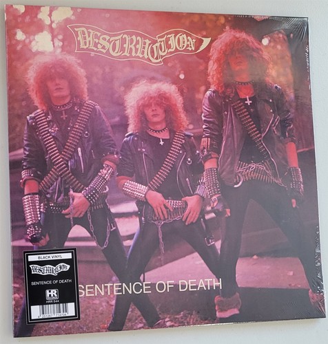Destruction Sentence of Death European Cover Black Vinyl LP Record new ...